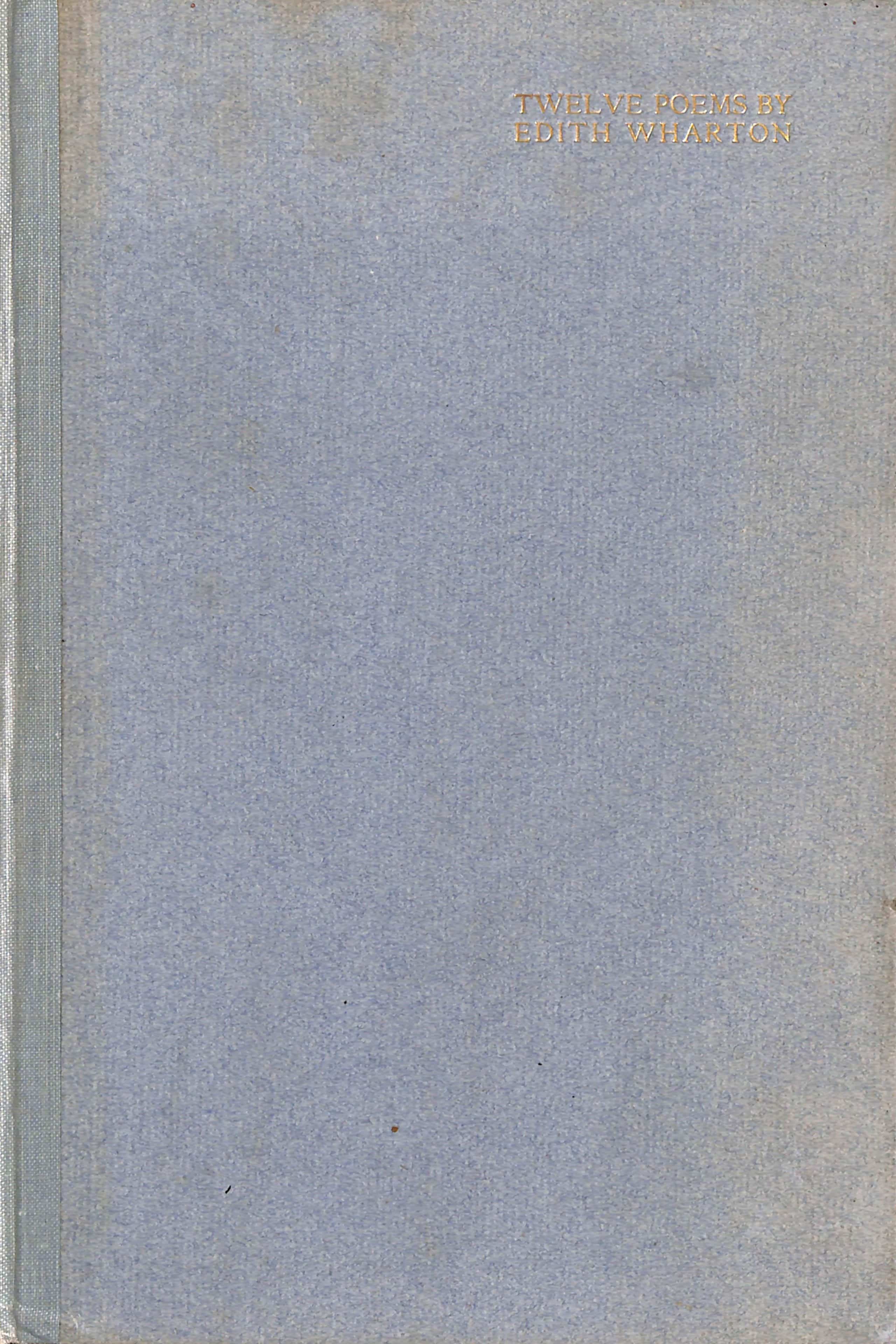 Twelve Poems - The Mount | Edith Wharton's Home